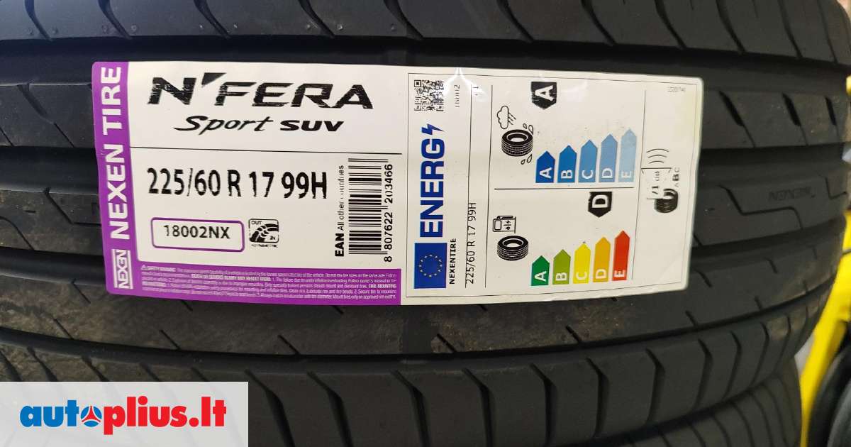 Nexen Nfera sport suv, vasarinės 225/60 R17 | A28264140