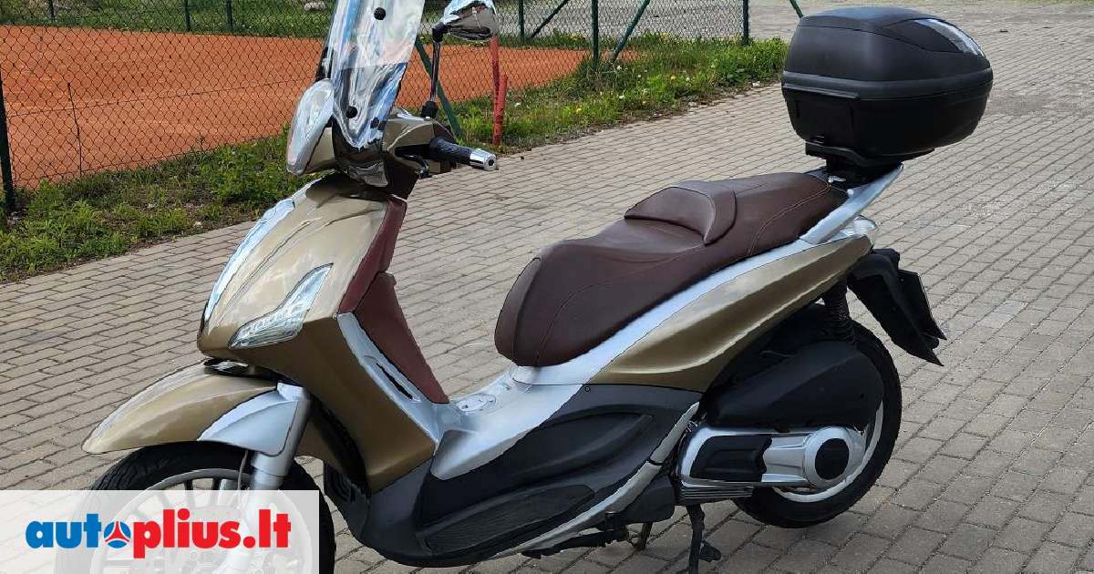 Piaggio Beverly 300cc, мотороллеры / мопеды 2013 m., | A28121778