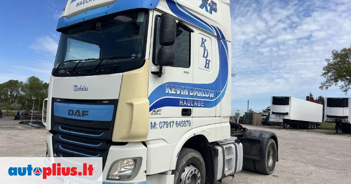 DAF XF 106-510, 2 miegamosios vietos 2015-06 m., | A18706098
