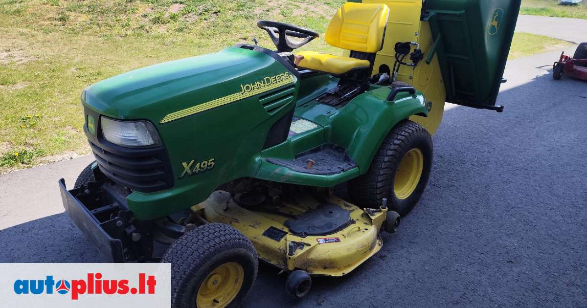 John Deere X495, sodo traktoriai | A28278114