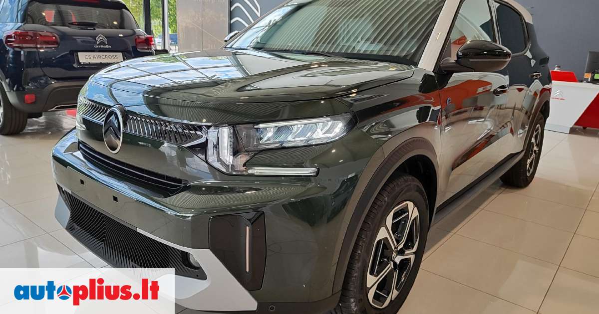 Citroen C3 Aircross, 44 kWh, off-road / crossover 2025-05 m., | A28298496
