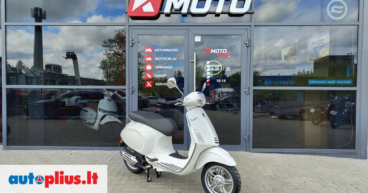 Piaggio Vespa 50cc, mopēds / motorollers 2025 m., | A28299634