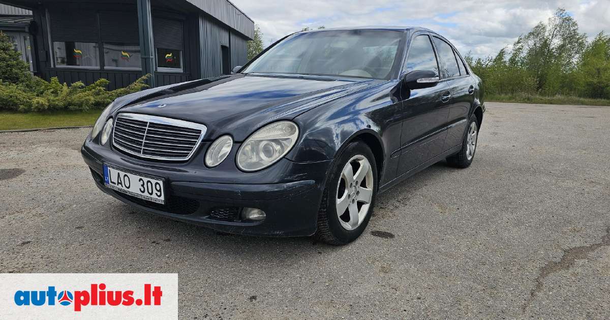 Mercedes benz e270 2 7, Naudoti automobiliai | Autoplius.lt