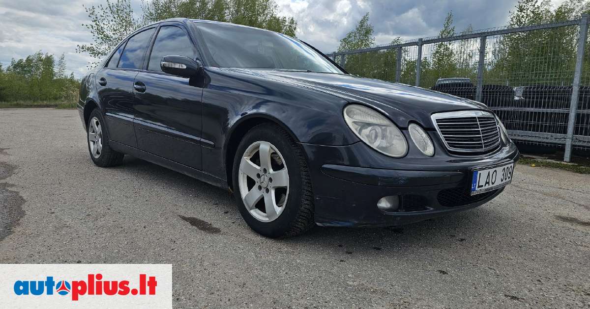 Mercedes benz e270 2 7, Naudoti automobiliai | Autoplius.lt