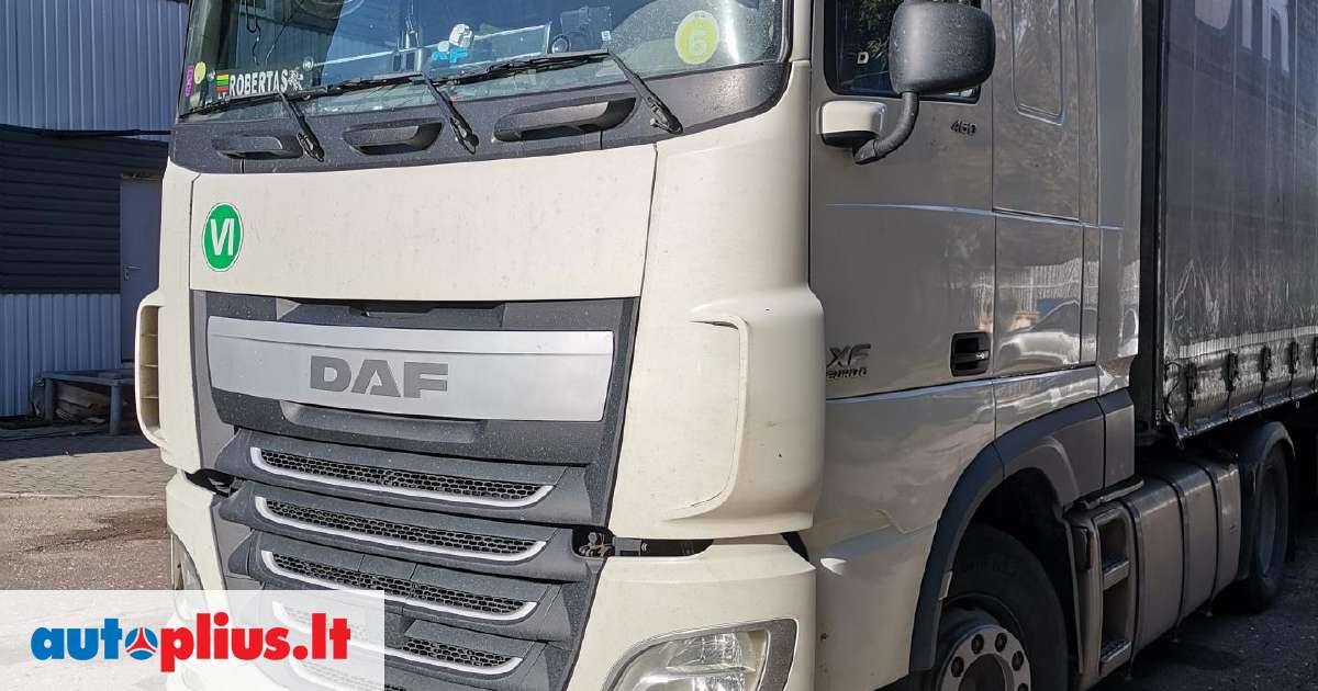 DAF XF 460, tractor truck rental 2016-01 m., | A28314368