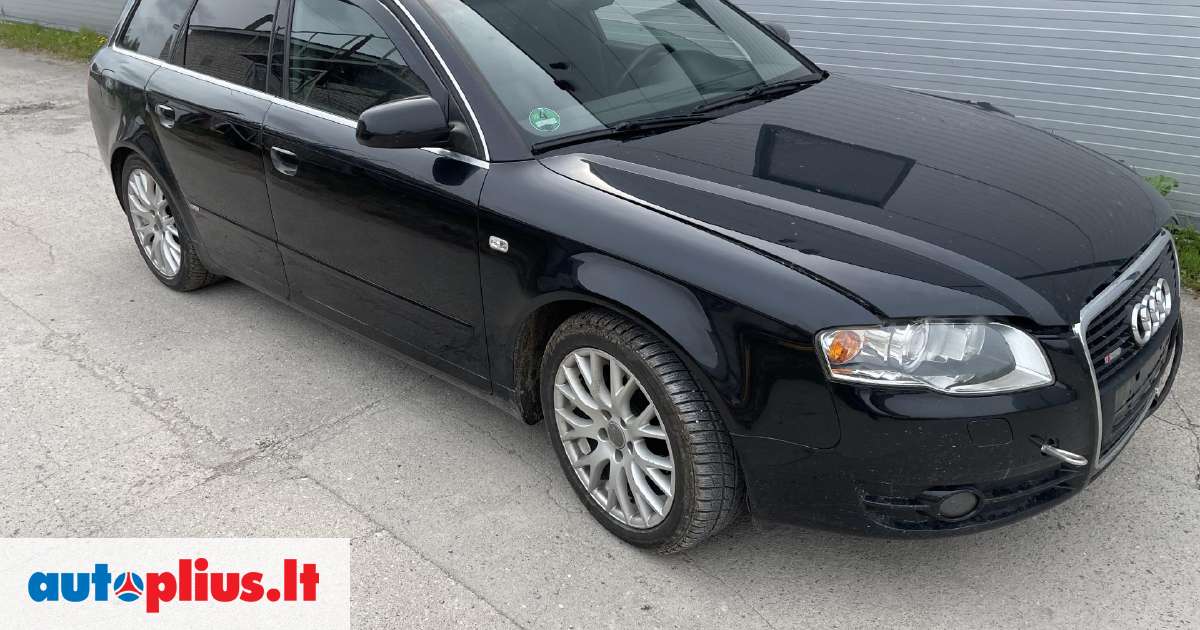 Audi A4, BPW EUB JEe LZ9Y, dalimis. Audi a4 b7 dalimis kaune variklis ...