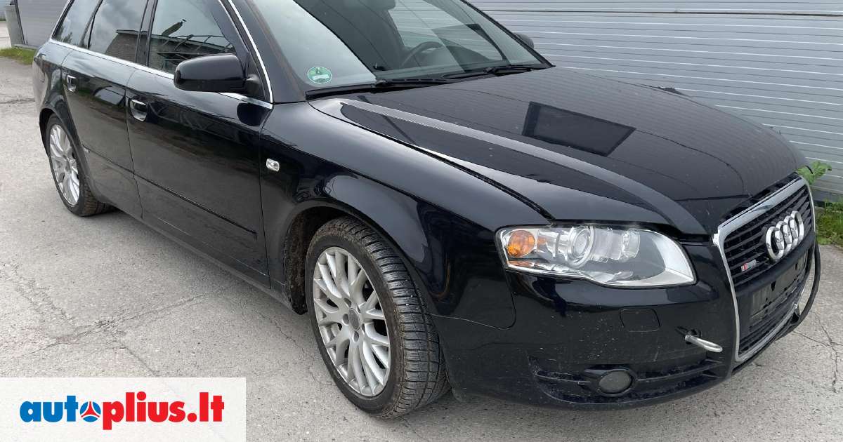 Audi A4, BPW EUB JEe LZ9Y, dalimis. Audi a4 b7 dalimis kaune variklis ...