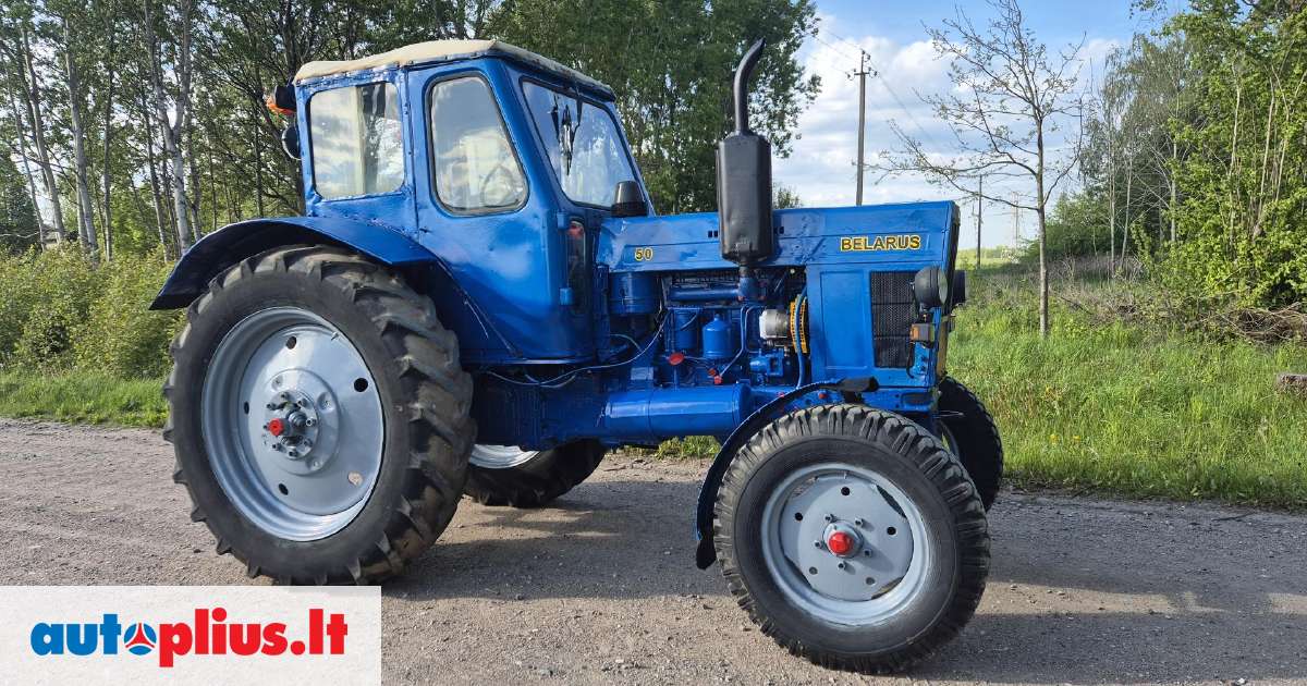 MTZ 50 su 80 Varikliu, traktori 1980 m., | A28324940