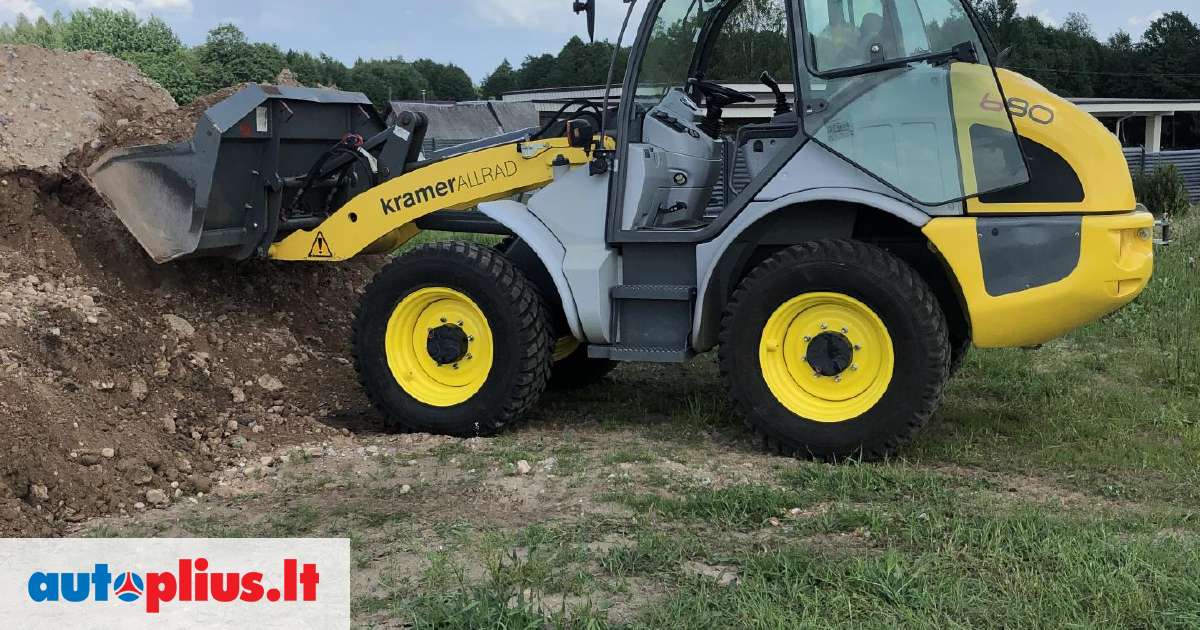 Kramer 680, frontal loader 2014 m., | A28326016