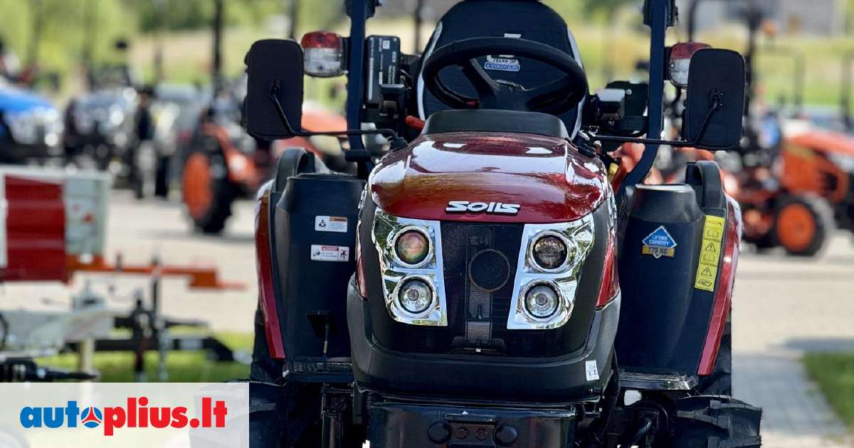 Solis H26 HST, tractors 2025 m., | A28331054