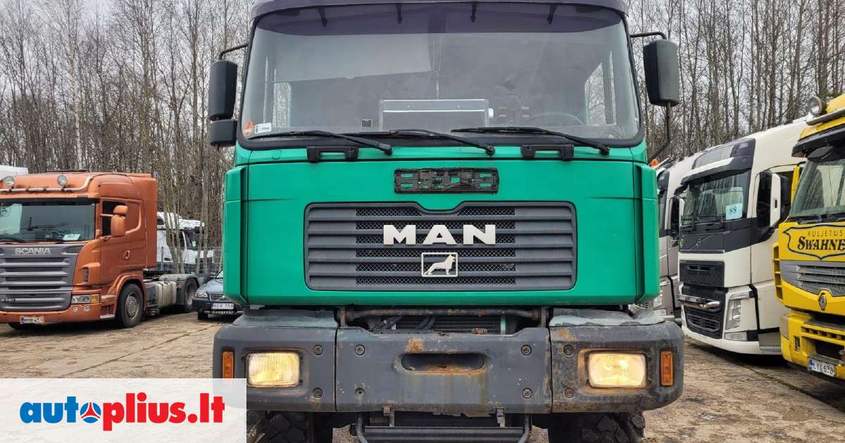 MAN 8.410 4x4 + Epsilon Palfinger, forwarders 2003-07 m., | A28331740