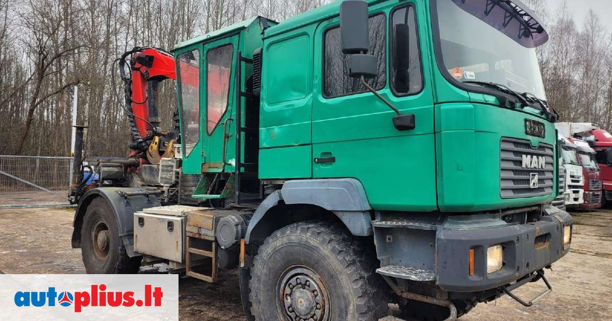 MAN 8.410 4x4 + Epsilon Palfinger, forwarders 2003-07 m., | A28331740