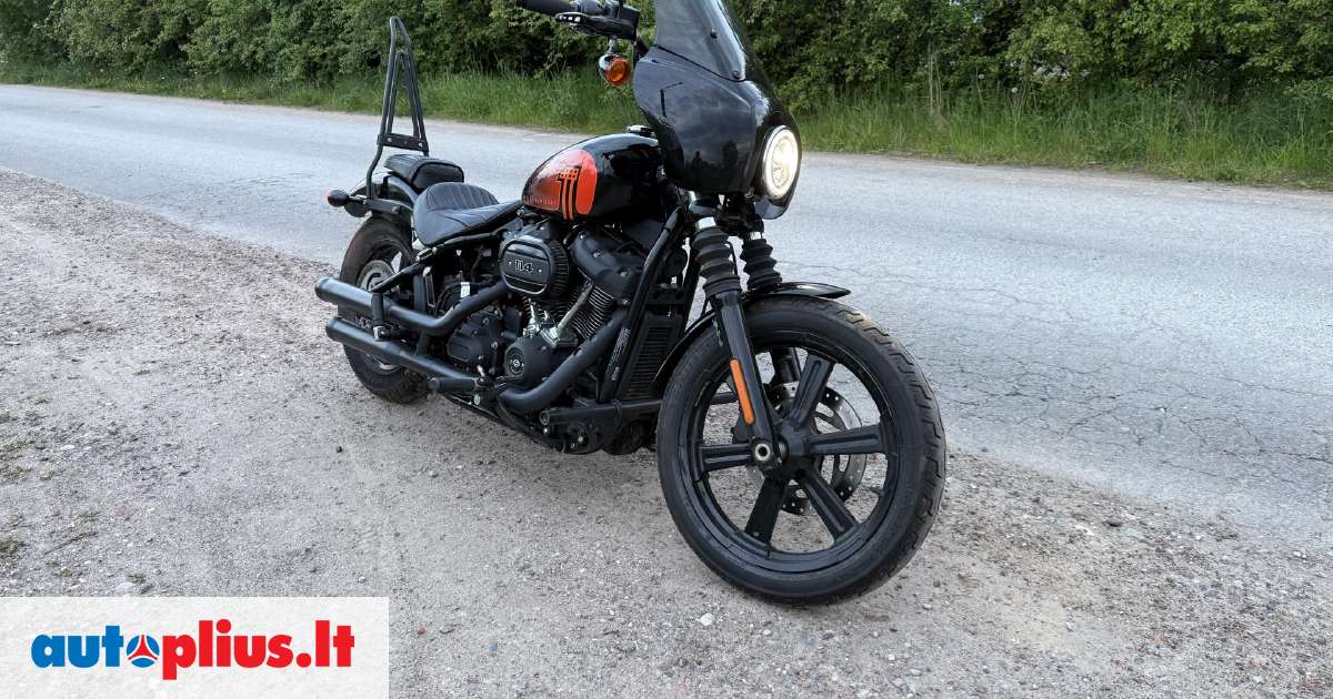 Harley-Davidson Street Bob FXBB 1800cc, čioperiai / kruizeriai / custom ...