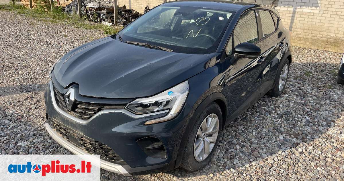 Renault Captur for parts. Automobilis skendes automobilis 2023 renault ...