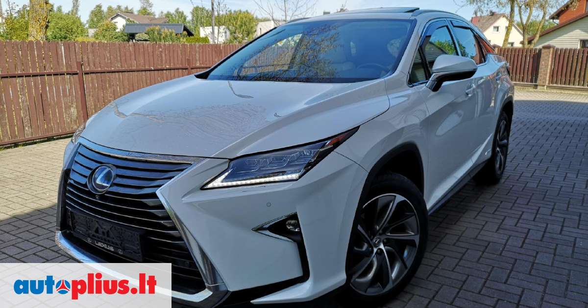 Lexus RX 450h, 3.5 l., visureigis / krosoveris 2017-05 m., | A28340566