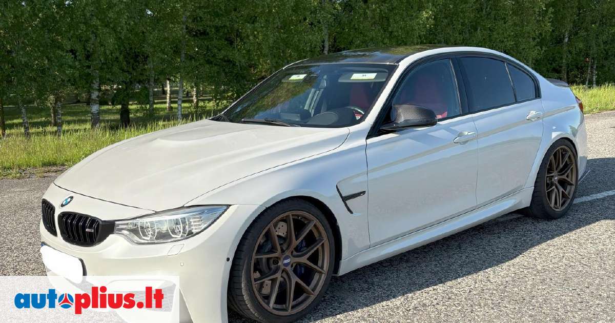 BMW M3, 3.0 l., saloon / sedan 2017-01 m., | A28340648