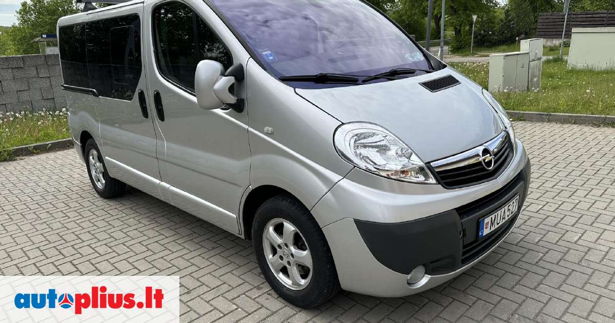 Opel Vivaro, 2.5 l., passenger minibus 2007-08 m., | A28361228