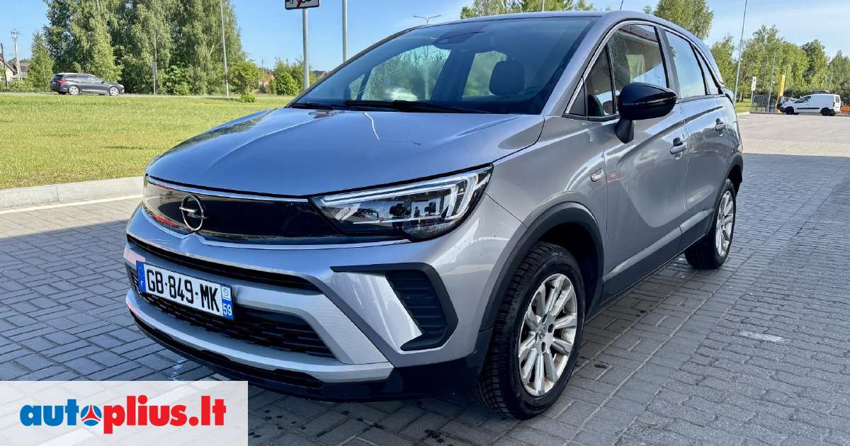 Opel Crossland, 1.2 l., visurgājējs / krosovers 2021-08 m., | A28368046
