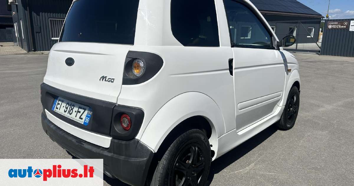 Microcar Mgo, 0.5 l., kupė (coupe) 2018-09 m., | A28369384