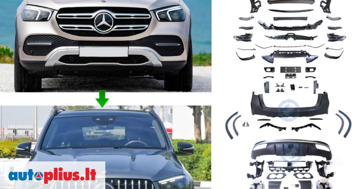 Mercedes-Benz GLE klasė Perdarymo komplektas i gle53 amg 2024 metus ...