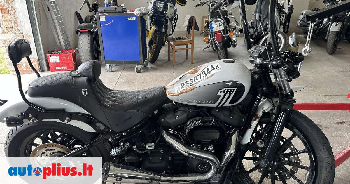 Harley-Davidson Street Bob FXBB 1900cc, čioperiai / kruizeriai / custom ...