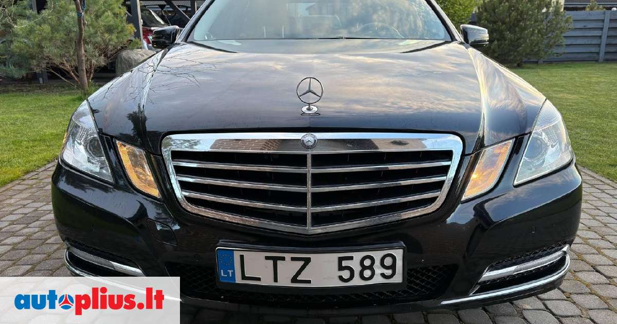 Mercedes-Benz E350, 3.5 l., Седан 2012 m., | A28385054