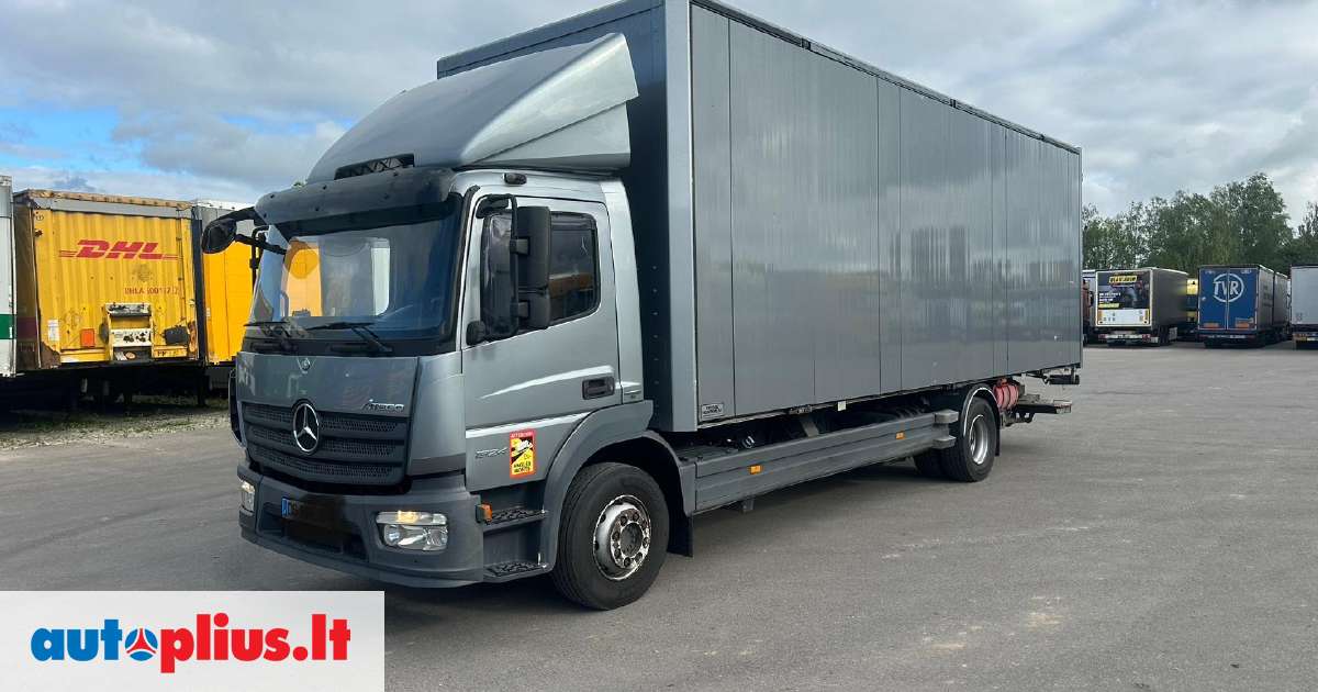 Mercedes-Benz 1324, box trucks / box vans 2015-06 m., | A28399140