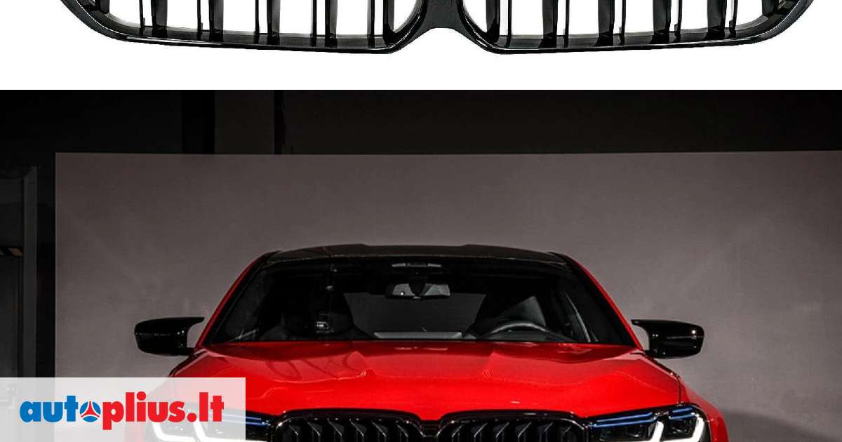 BMW 5 serija Bmw g30 g38 lci žaliuzės su varikliuku 2020 2023 ...