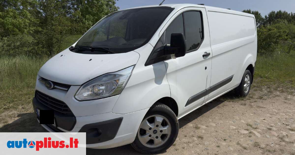 Ford Transit Custom, 2.2 l., cargo van 2014-08 m., | A28404718