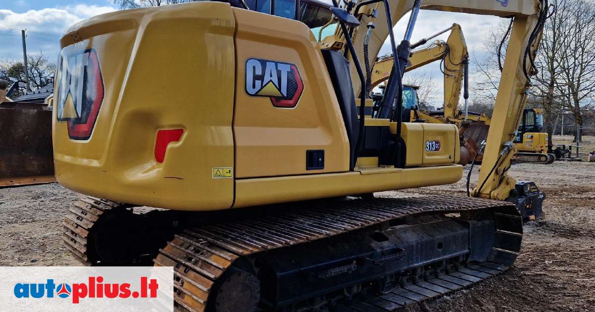 Caterpillar 313GC, ekskavatoriai 2022 m., | A28418170