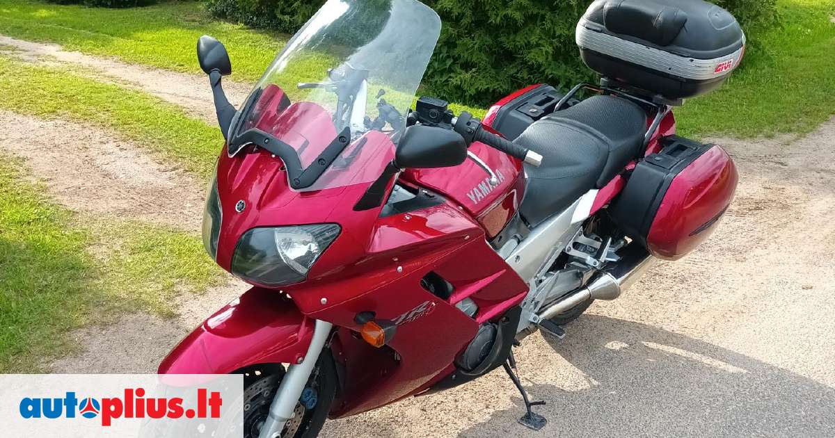 Yamaha FJR 1300 1300cc, touring / sport touring / kelioniniai 2003-02 m ...