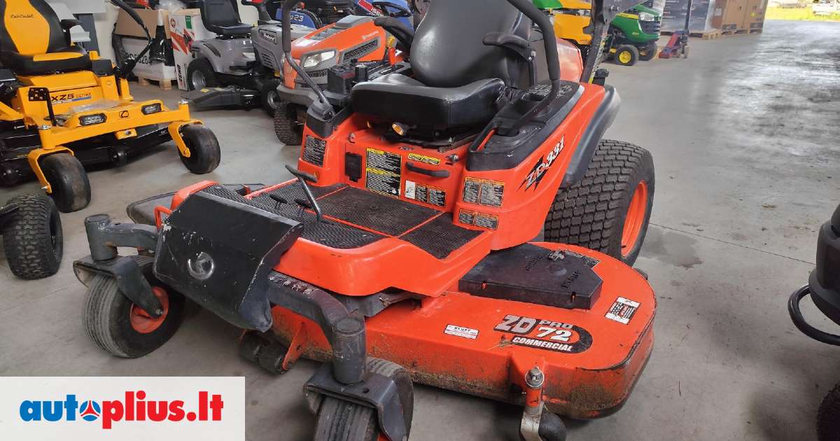 Kubota ZD331, sodo traktoriai 2012-10 m., | A28430226