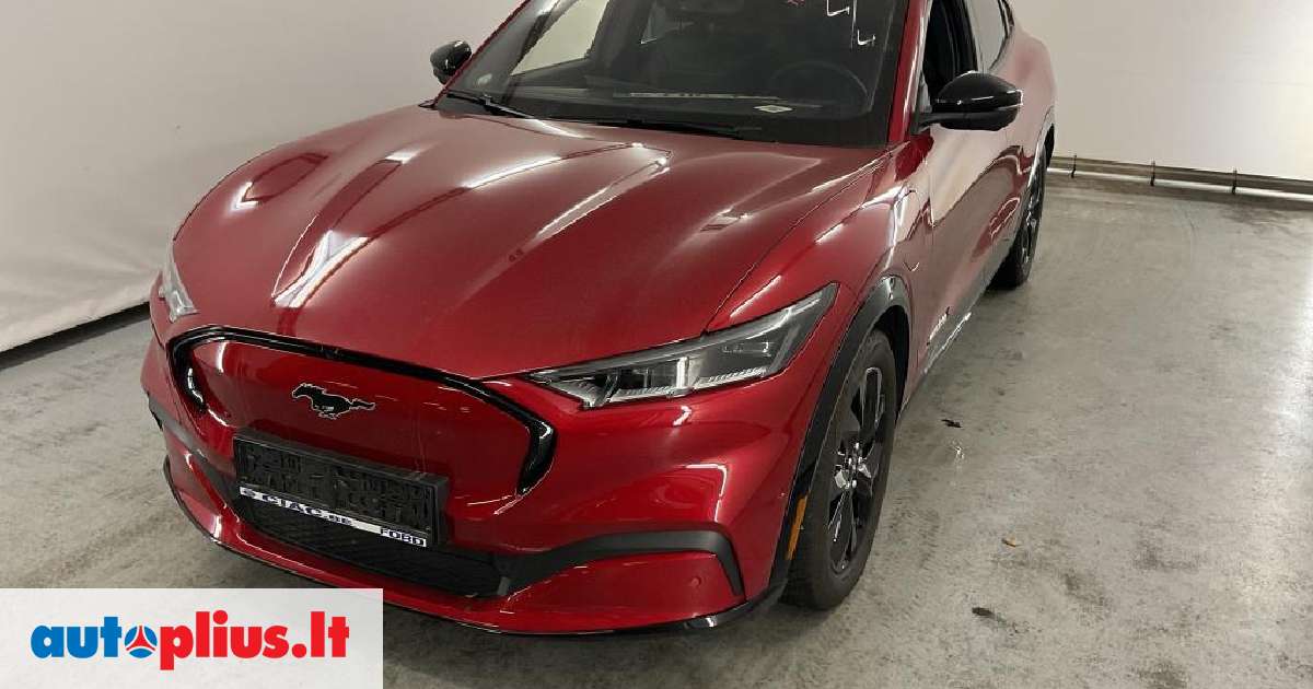 Ford Mustang Mach-E, 99 kWh, visureigis / krosoveris 2023-12 m ...