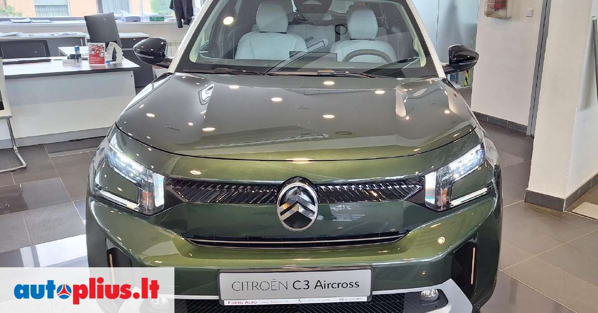 Citroen E-C3 Aircross, 44 kWh, off-road / crossover 2025-05 m., | A28442718
