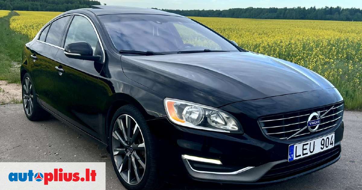 Volvo S60, 3.0 l., sedanas 2014 m., | A26575413