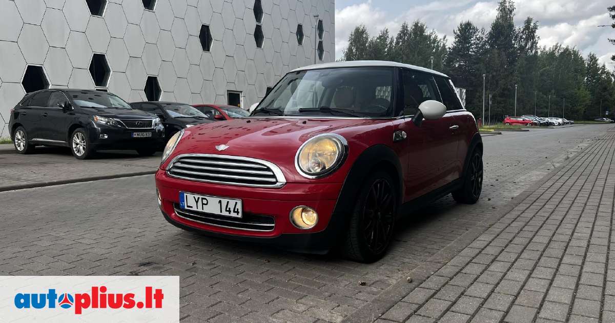 Mini Cooper, 1.6 l., kupė (coupe) 2007-01 m., | A28464504