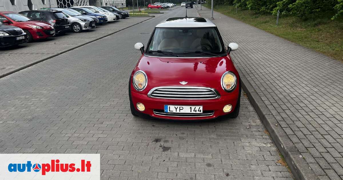 Mini Cooper, 1.6 l., kupė (coupe) 2007-01 m., | A28464504