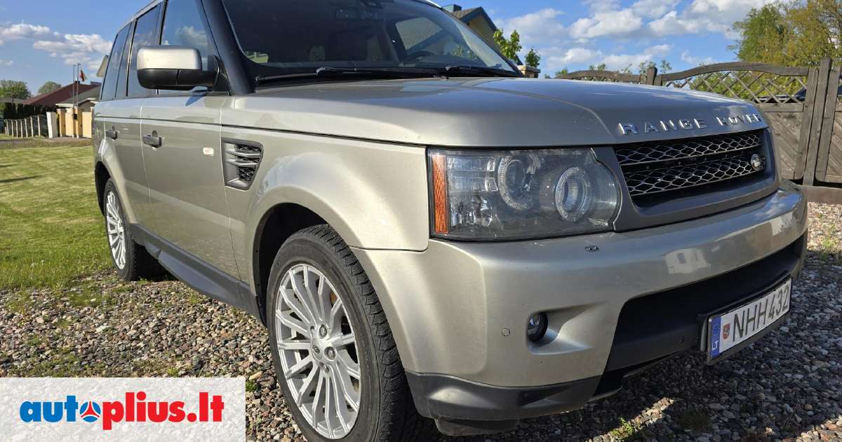 Land Rover Range Rover Sport, 3.0 l., off-road / crossover 2009-10 m ...