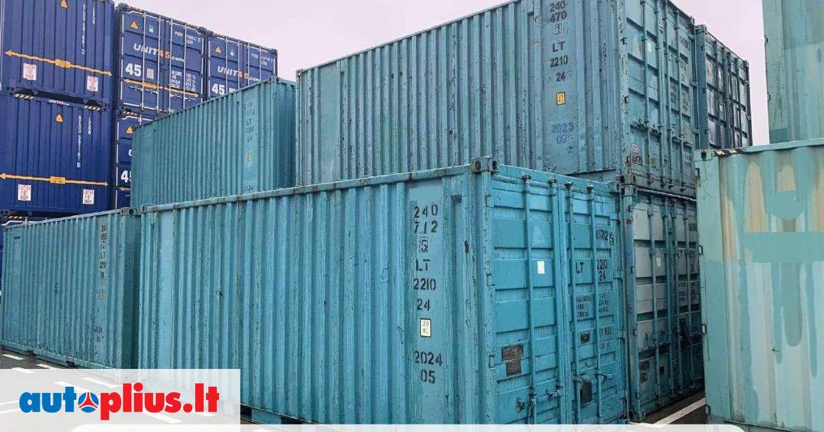 -Kita- Pardavimas Nuoma Jūrinis, shipping (storage) containers 2024-01 ...