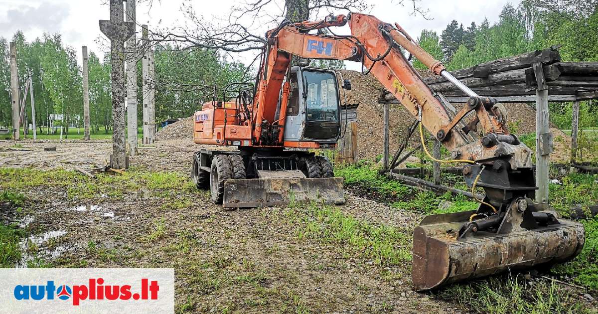Fiat-Hitachi Ex 135 w, ekskavatoriai 2002 m., | A28500415