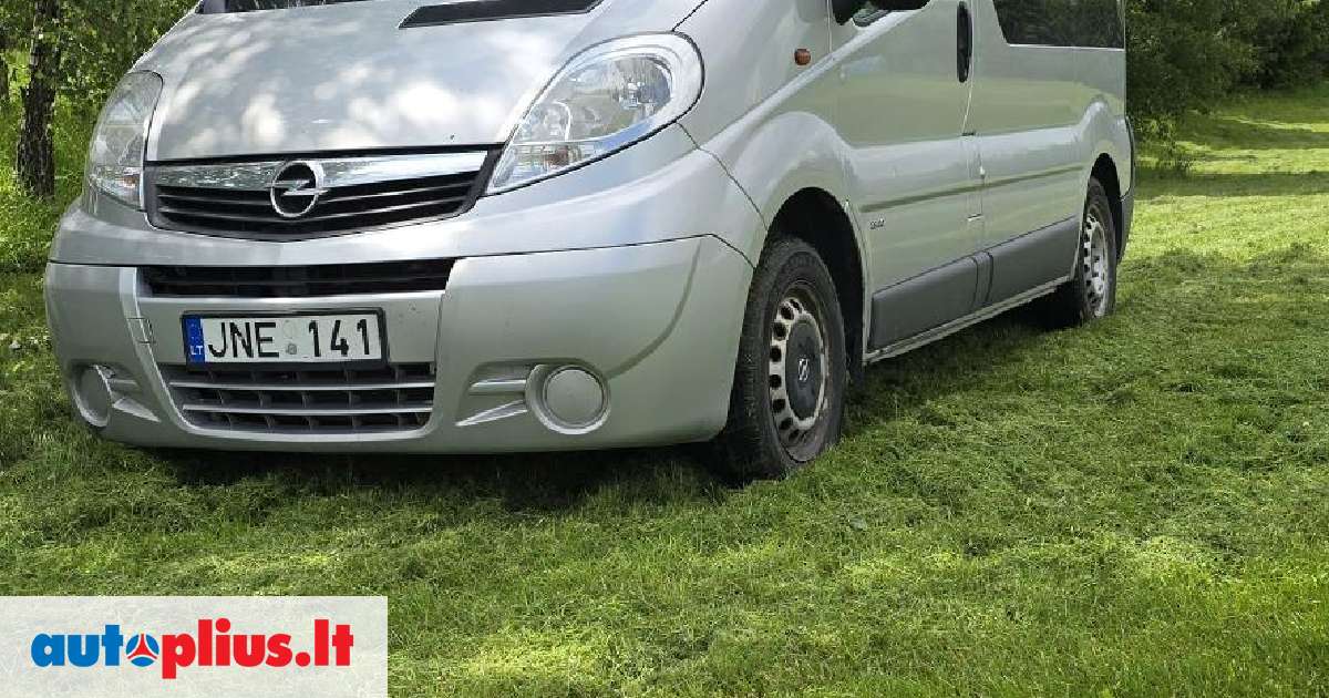Opel Vivaro, 2.0 l., mpv / minivan 2010-01 m., | A28491183