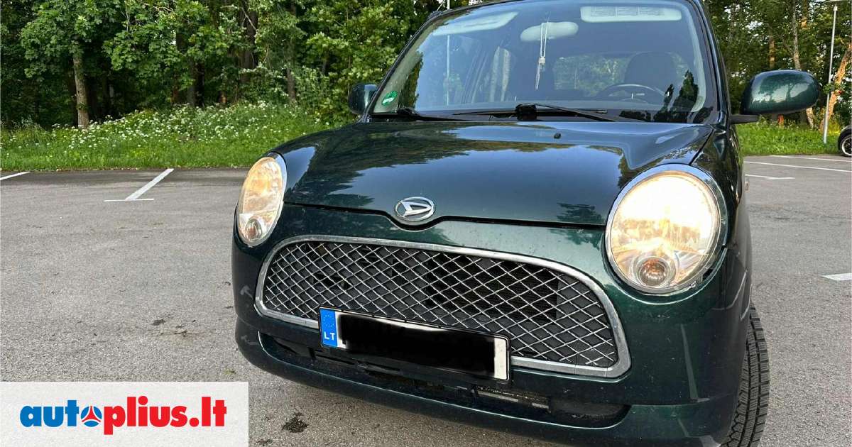 Daihatsu Trevis, 1.0 l., hečbekas 2006-12 m., | A28512489