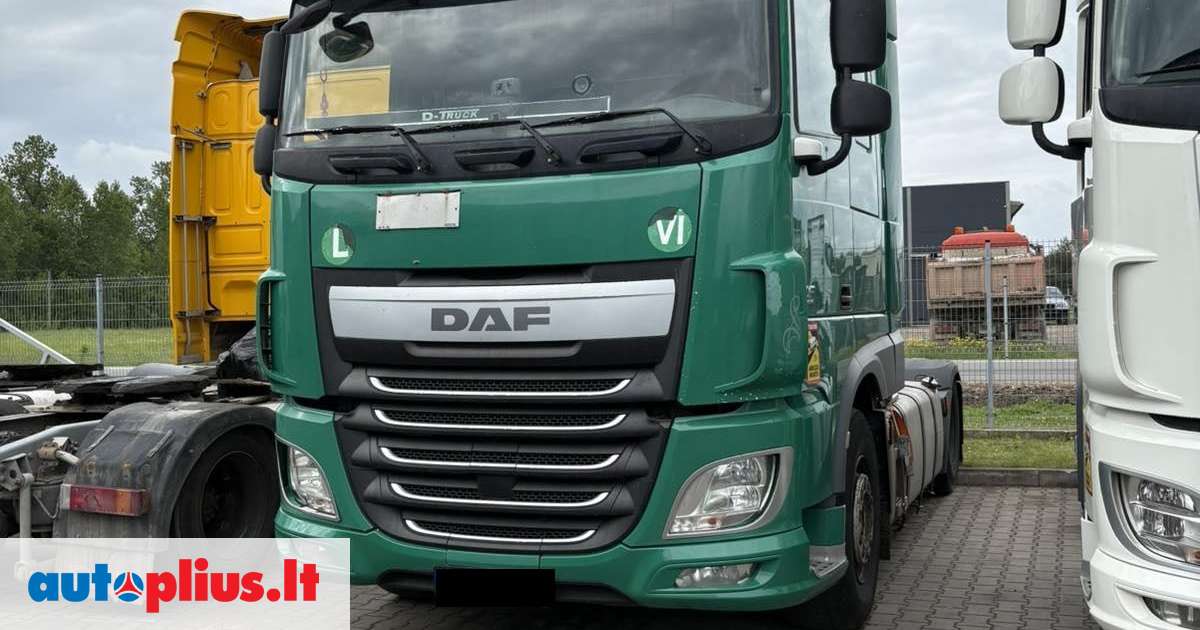 DAF XF460FT, semi-trailer trucks 2016-03 m., | A28520437