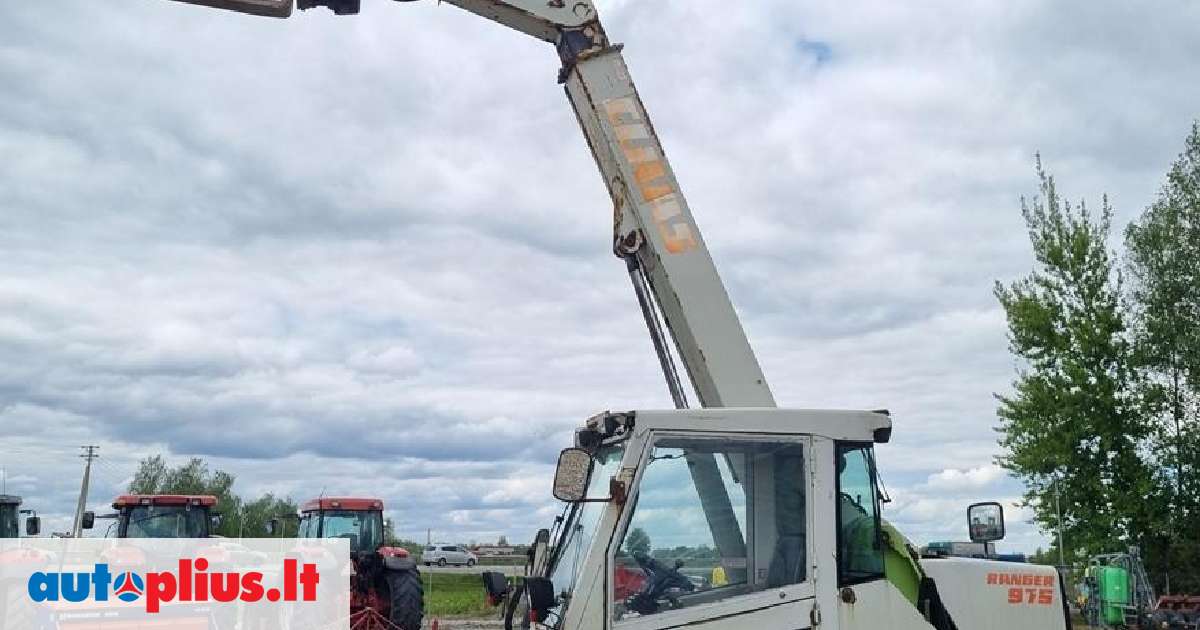 Claas Ranger 975, teleskopiniai krautuvai 1999 m., | A28525633