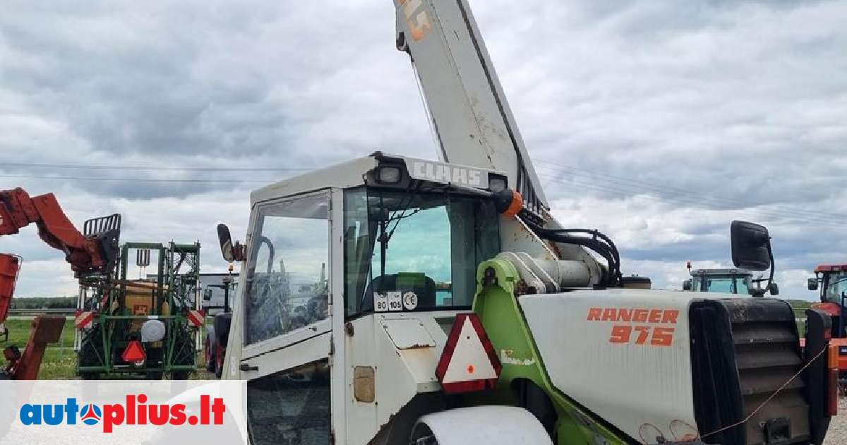 Claas Ranger 975, teleskopiniai krautuvai 1999 m., | A28525633