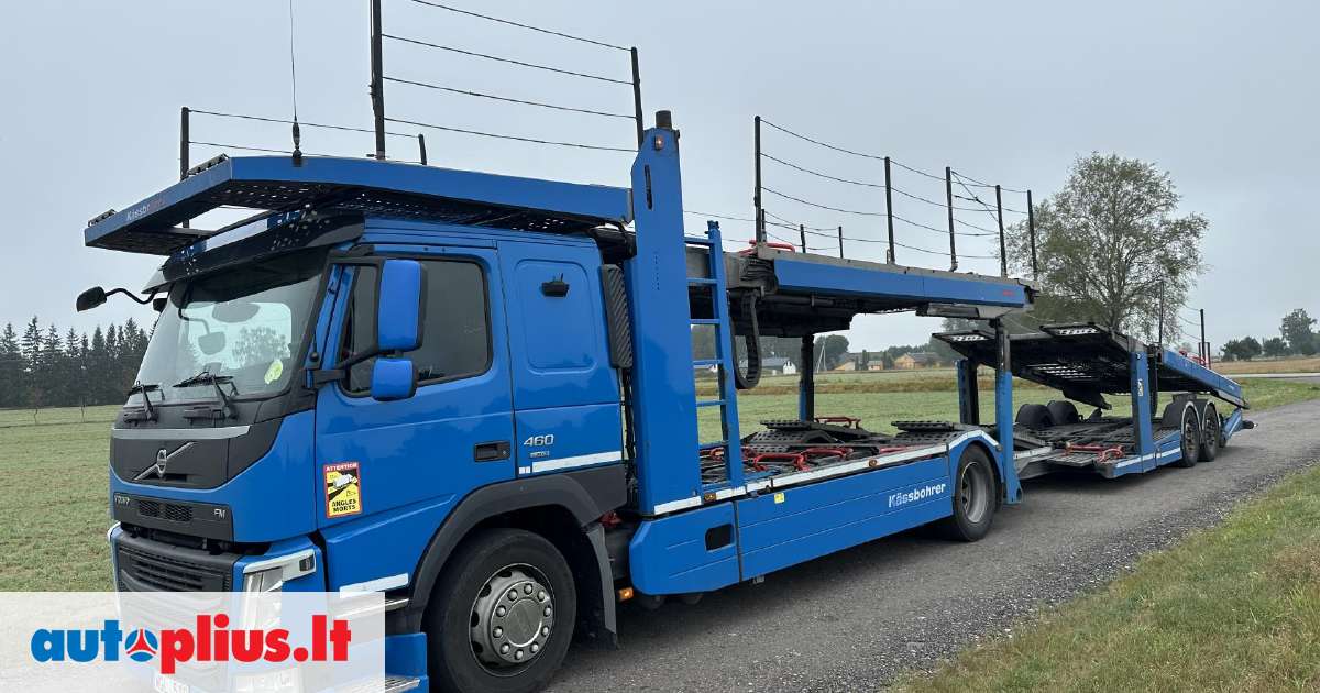 Volvo FM460, auto transporters 2015-05 m., | A28526261