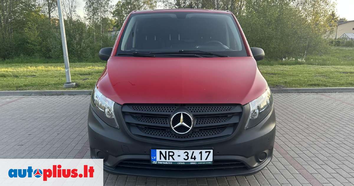 Mercedes-Benz Vito, 1.6 l., komercinis 2016 m., | A28540247