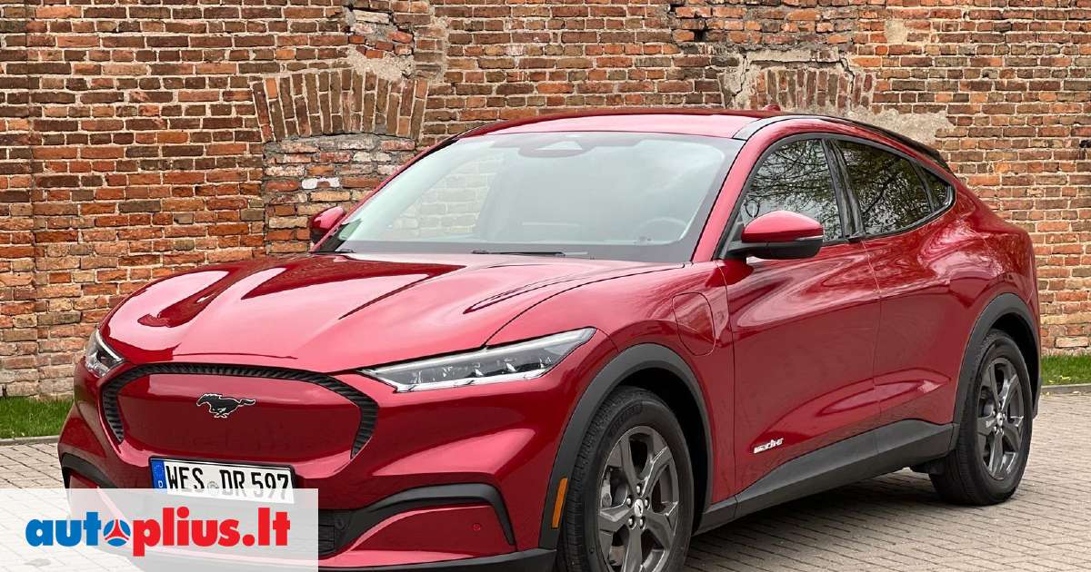Ford Mustang Mach-E, 99 kWh, off-road / crossover 2021 m., | A28566645