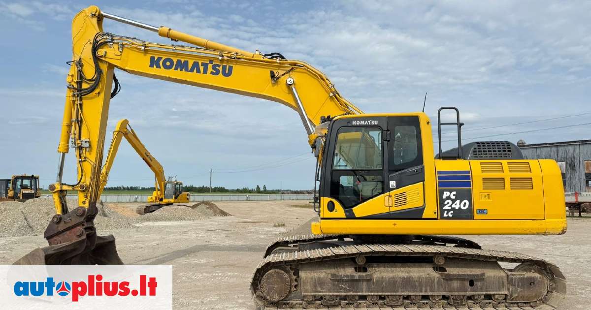Komatsu PC 240 LC-10, ekskavatoriai 2015 m., | A28569079