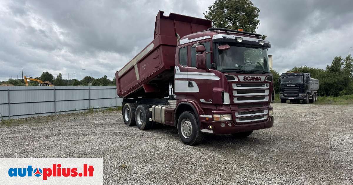 Scania V8, dumpers / tippers 2007 m., | A28574603